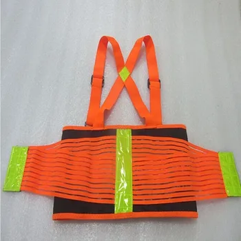 Reflective Safety Lifting Support Back Brace Belt - Buy Safety Lifting ...