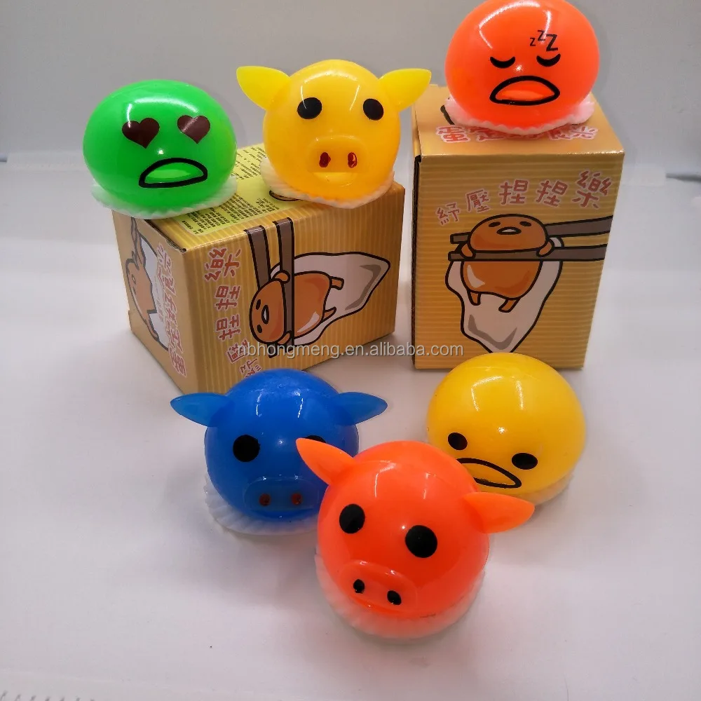 Cute Pressure Release Vomit Egg Surprise - Educational Toy