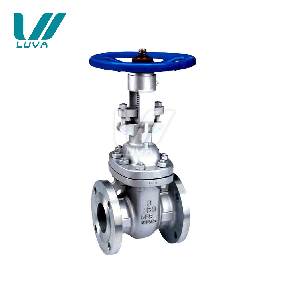 Flanged Gate Valve Low Pressure Reduced Port Female Threaded 4 Inch ...