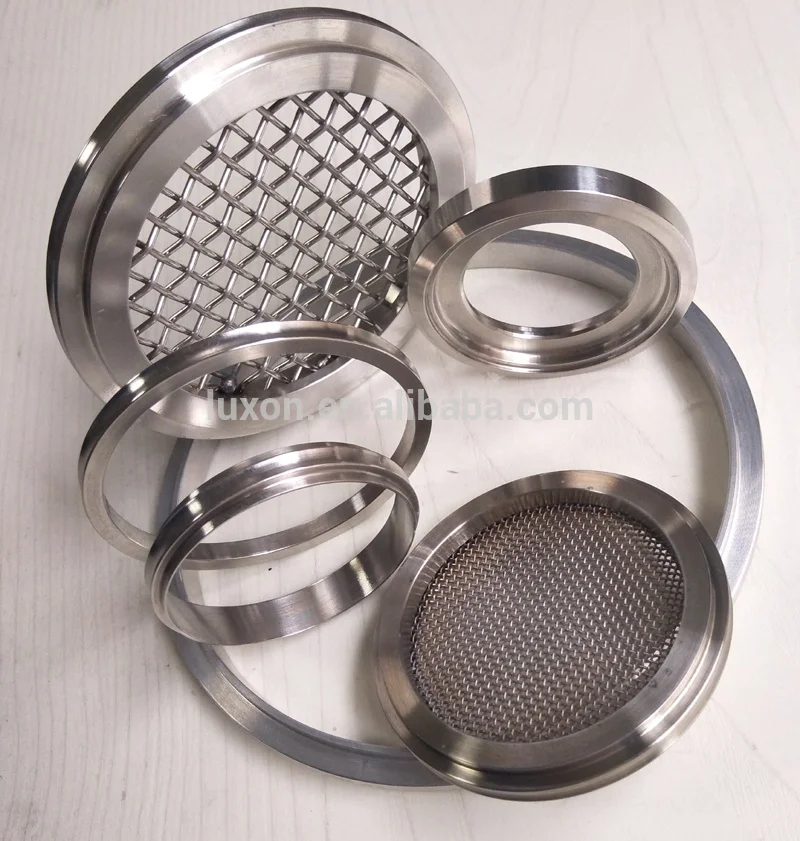 Stainless Steel Mesh Screen Centering Ring with O'ring