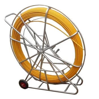 11mm 12mm 13mm 14mm Yellow Fiberglass Push Pull Cable Rod For Glass ...