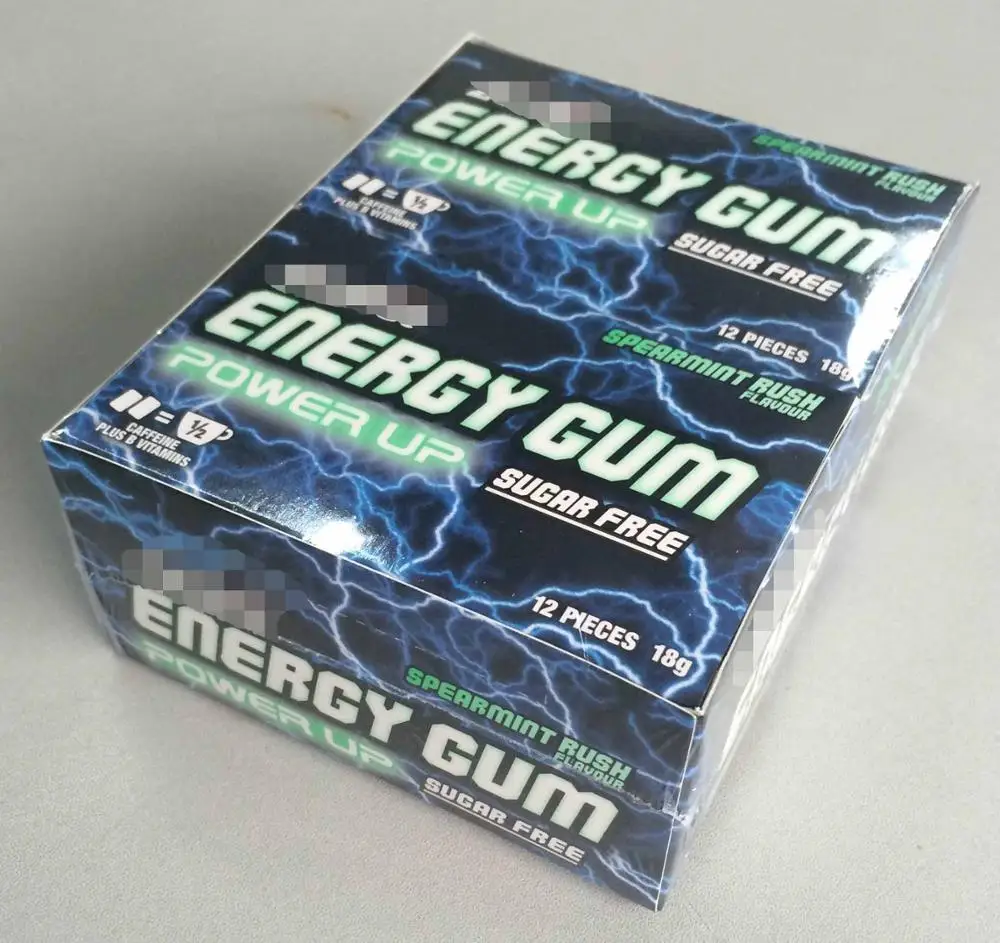 Powerful Gum - Energizing Chewing Gum with Guarana