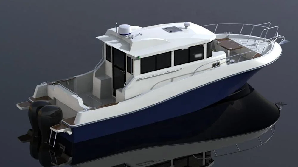 Yamaneyacht - Luxury Fishing Boat with 32ft Gasoline Motors