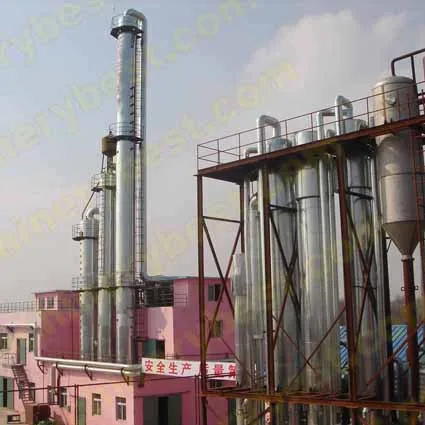 Sugarcane Juice Molasses to Bio Ethanol Distillation Plant