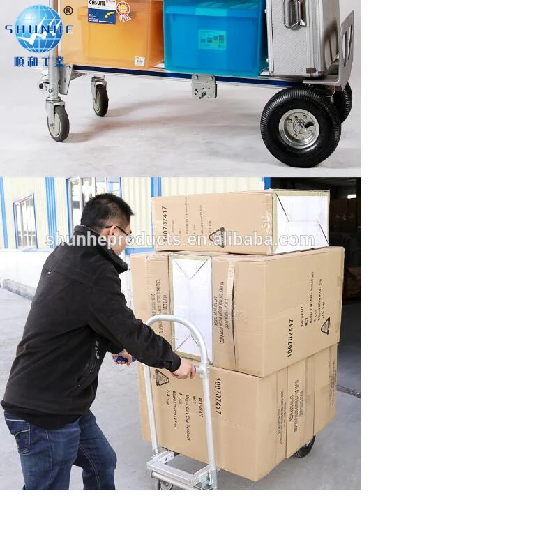 Multifunctional Heavy Duty Aluminum Hand Truck Foldable Trolley Load ...