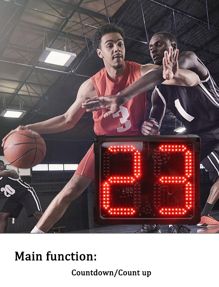 Ganxin 24s Shot Clock Outdoor Basketball Essentials: Waterproof Led ...