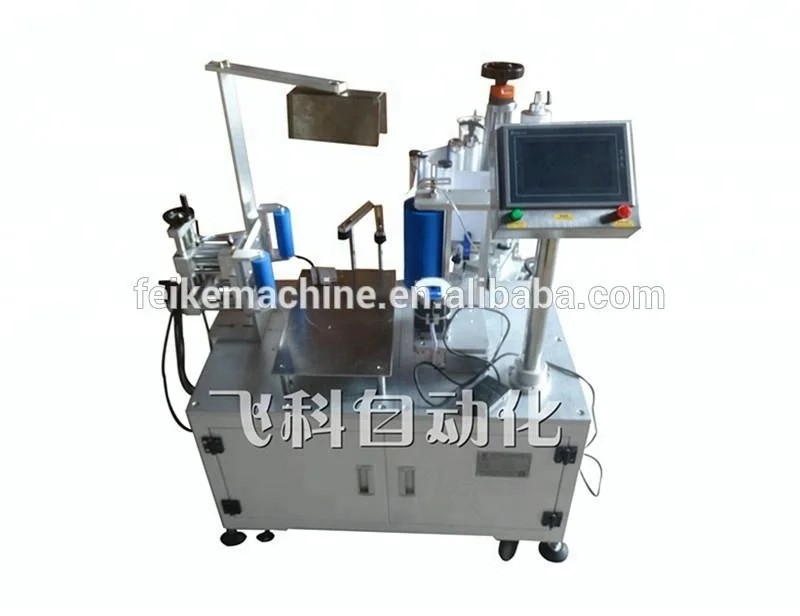 Semi-Automatic 5 Gallon Tapered Bucket Labeling Machine - Efficient ...