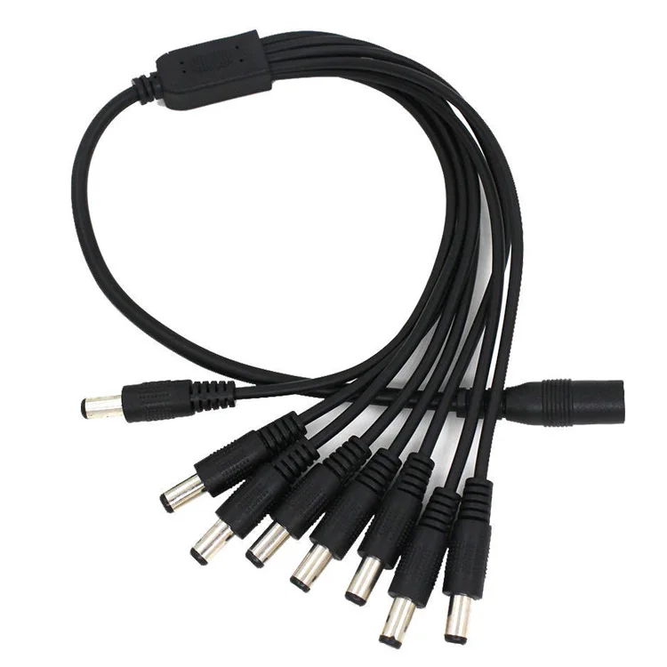 8-ways Power Splitter Cable Dc Power Splitter Adaptor Cable Female ...