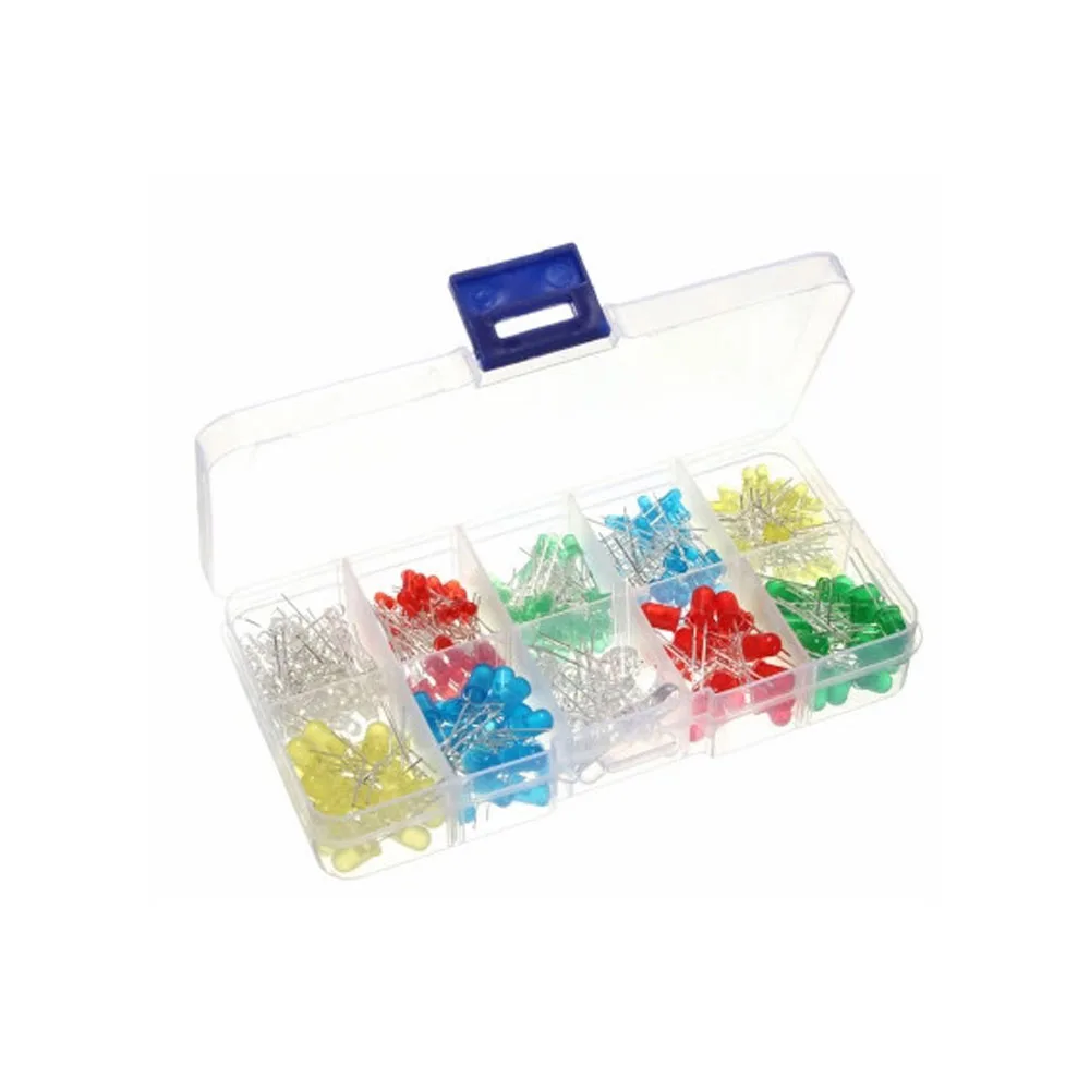 3mm 5mm Led Diode Assorted Kit Led Light-emitting Diodes Universal Red ...