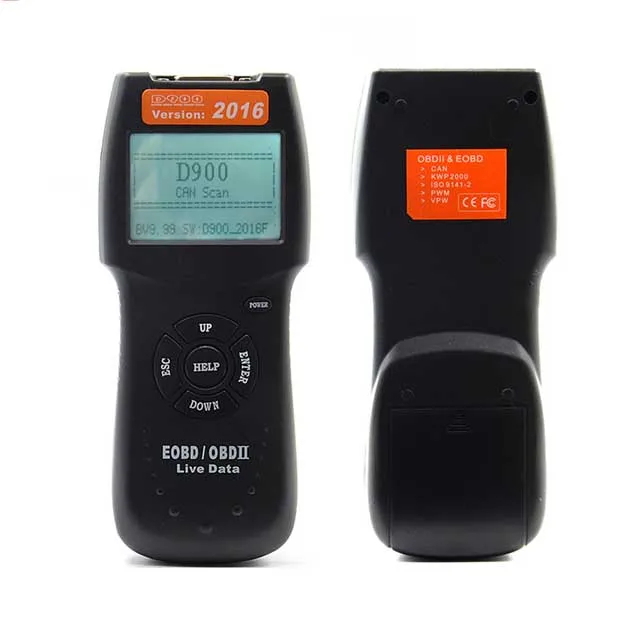 D900 Code Reader - OBD2 EOBD Diagnostic Scan Tool for Toyota Avanza II