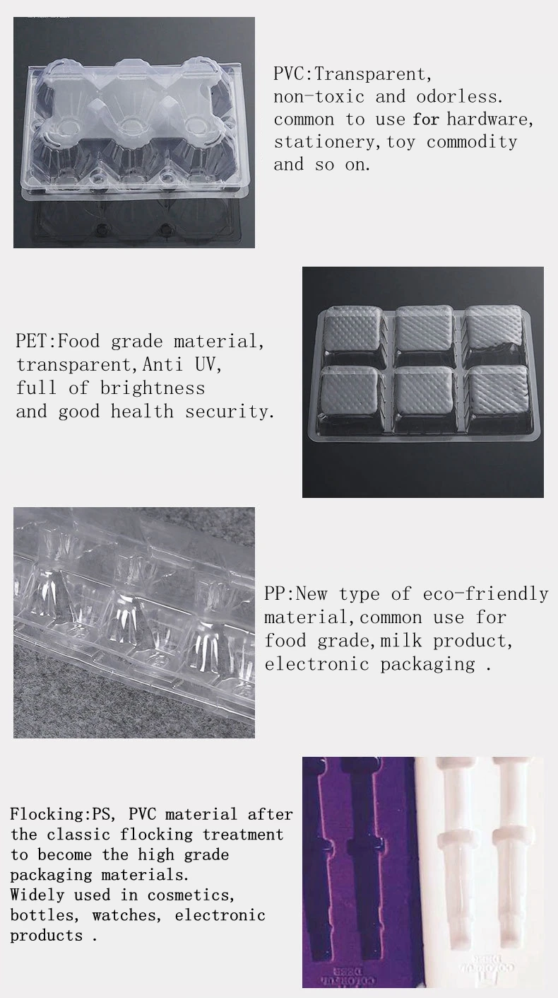 Custom Logo Three Side Folded Sliding Blister Packaging