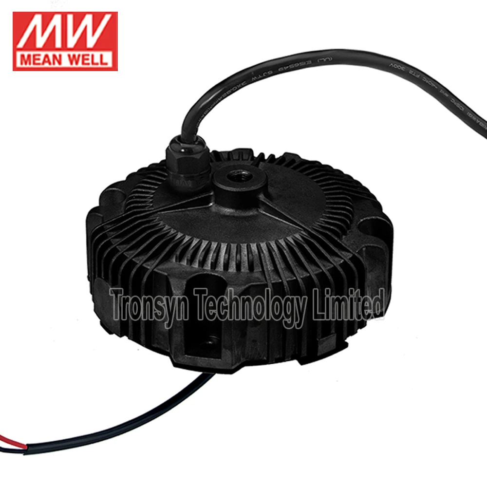 Led Power Supply Hbg-160-24 Single Output 160w 24v Meanwell Round Shape ...