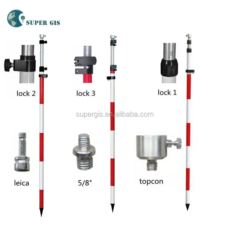 Rugged prism pole for prism 3m PP-5| Alibaba.com