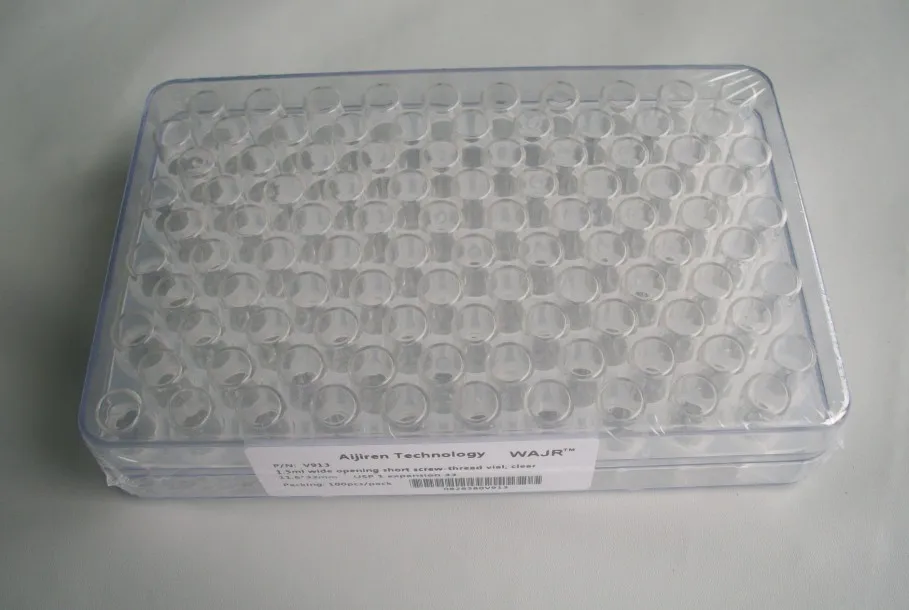 Aijiren 9-425 Sample Hplc Vial For Gc/ms 2ml Hplc Lab Glass Screw Top Vials Autosampler - Buy ...