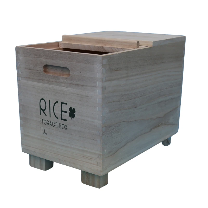 Japanese Wooden Rice Storage Container| Alibaba.com