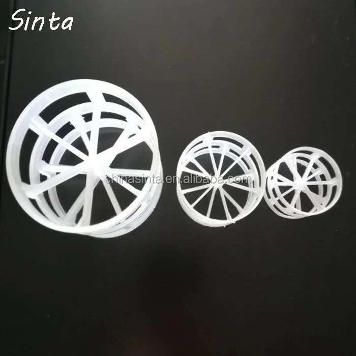 Carbon dioxide degassing tower Plastic Pall Ring Packings Pall Rings ...