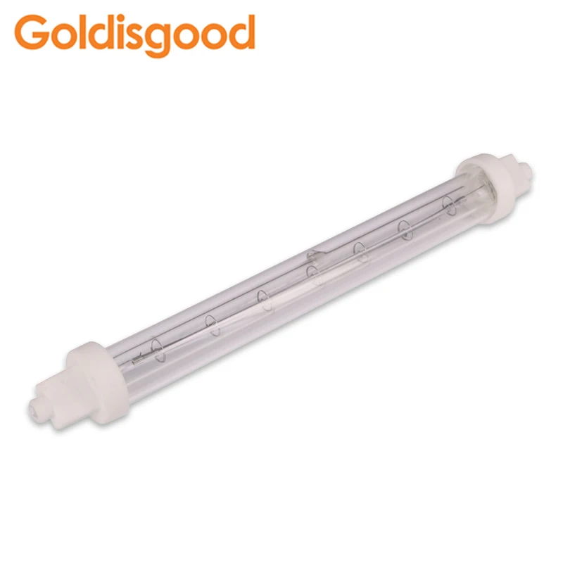 110-380v Jacketed Heater Double Tubes Medium Wave Ir Lamp Quartz ...