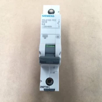 시멘스 5sl6102-7cc 소형 회로 차단기 C2 230/400v 산업 전기 - Buy 5sl6102-7cc,회로 차단기 ...