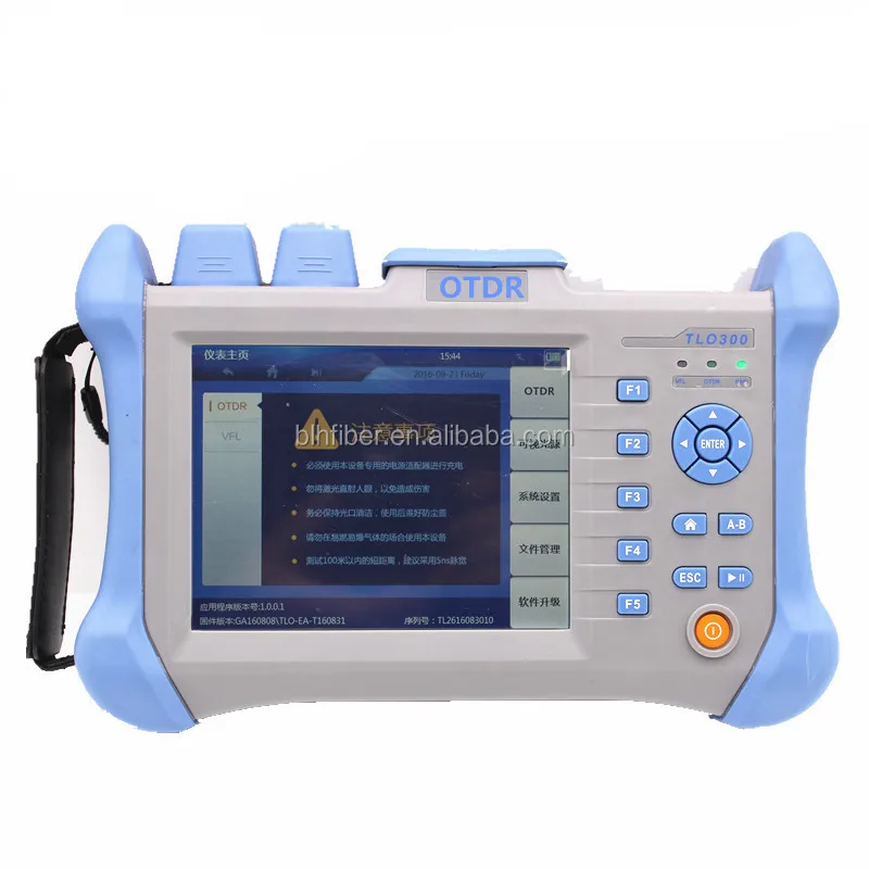 Handheld OTDR TLO-300 OTDR 1310/1550nm 30/32dB,Integrated VFL, Touch ...