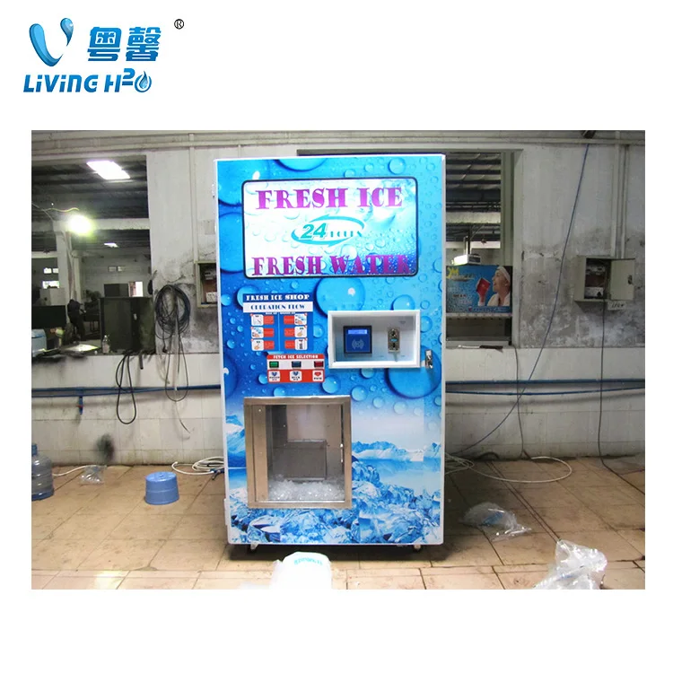Ice Vending Machine With Ro Filter 24h Service Coin Ice Vending Machine ...