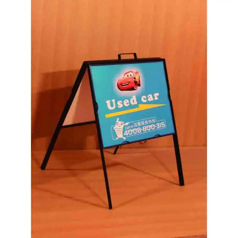 Pavement A Frame Rack Steel Angle Post Stand Poster Holder - Buy Poster ...