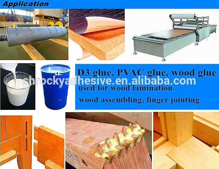 Water Based Polyvinyl Acetate PVA D3 Wood Grade White Glue for ...