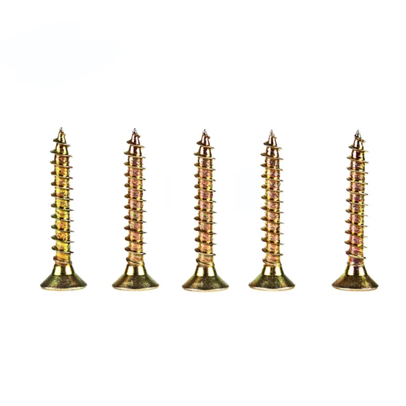 DIN7505 MDF Fiberboard Screw - Double Pozi Countersunk