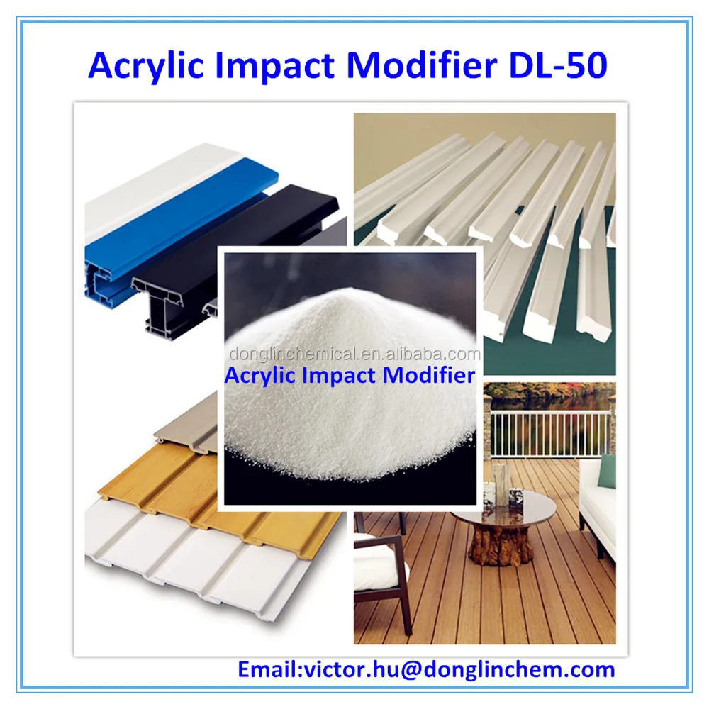 Donglin Chemical Acrylic Impact Modifier Resin Dl-50/fm50 - Buy Acrylic ...
