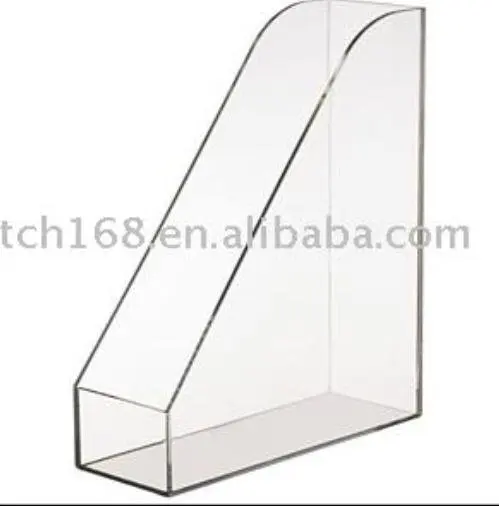 Acrylic A4 File Holder Document Holders Book Storage Desktop Folder ...