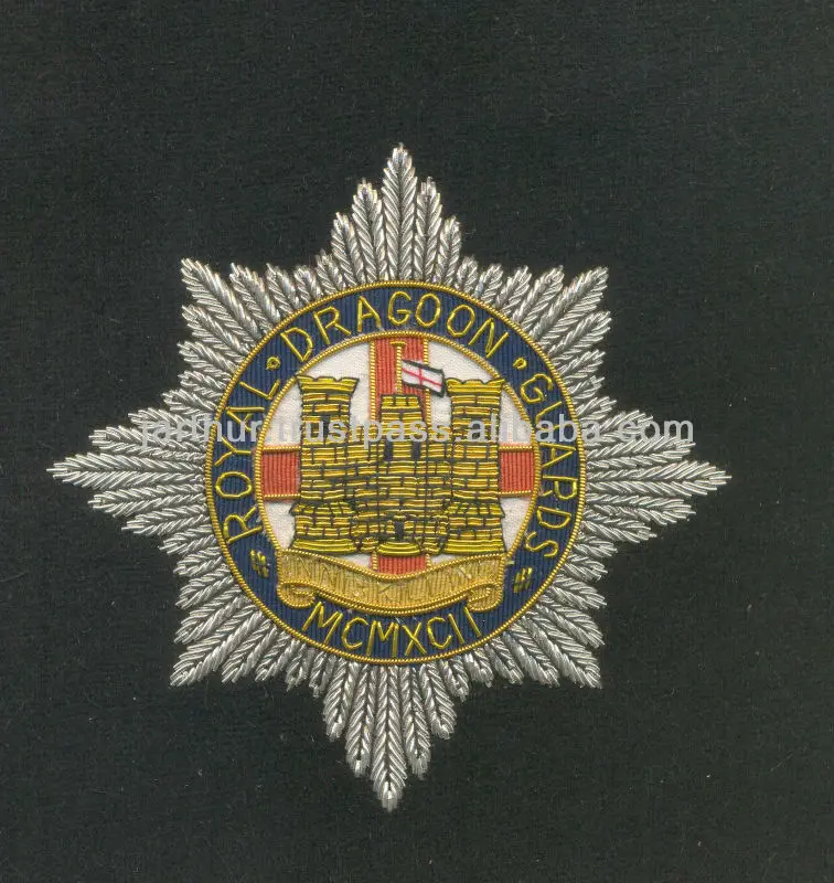 Royal Embroidered Badge - Buy Embossed Badges | Embroidered Football ...