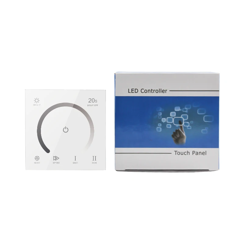White Color Wall Mounted Panel Color Temperature Cct Rgb Rgbw Touch ...