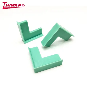 Plastic L Shape Bracket Table Leg Right Angle Corner Brackets Plastic ...