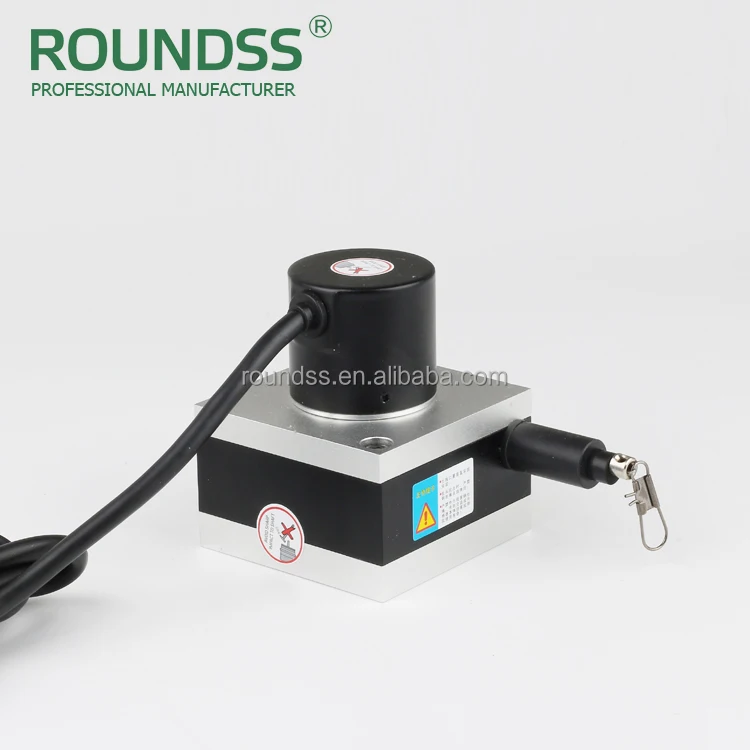 String linear encoder Cable displacement sensor Linear wire encoder ...