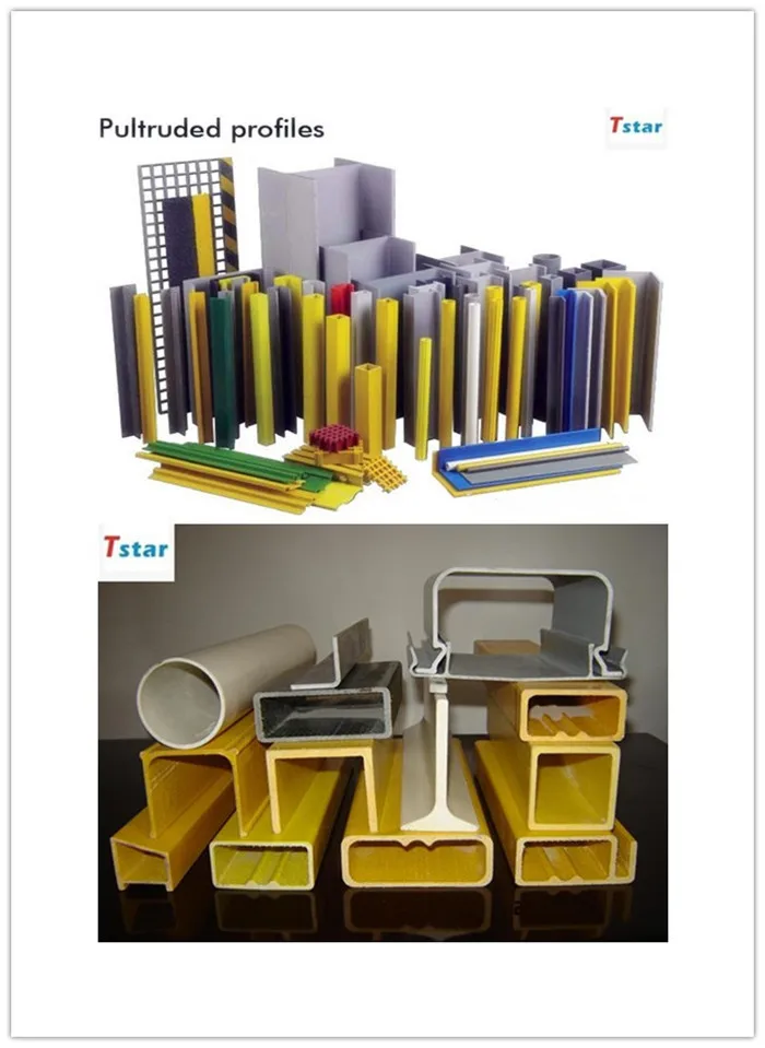 Customized Colored Frp Grp Structural Profiles Fiberglass Profiles ...