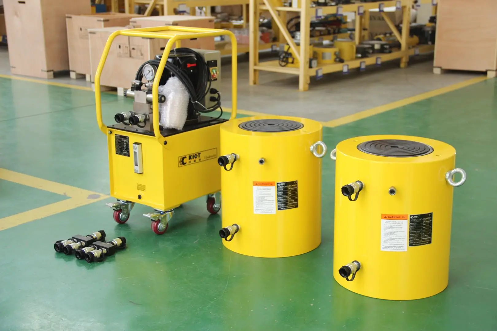 150ton Hydraulic Jacks - Double Acting, Customized Support