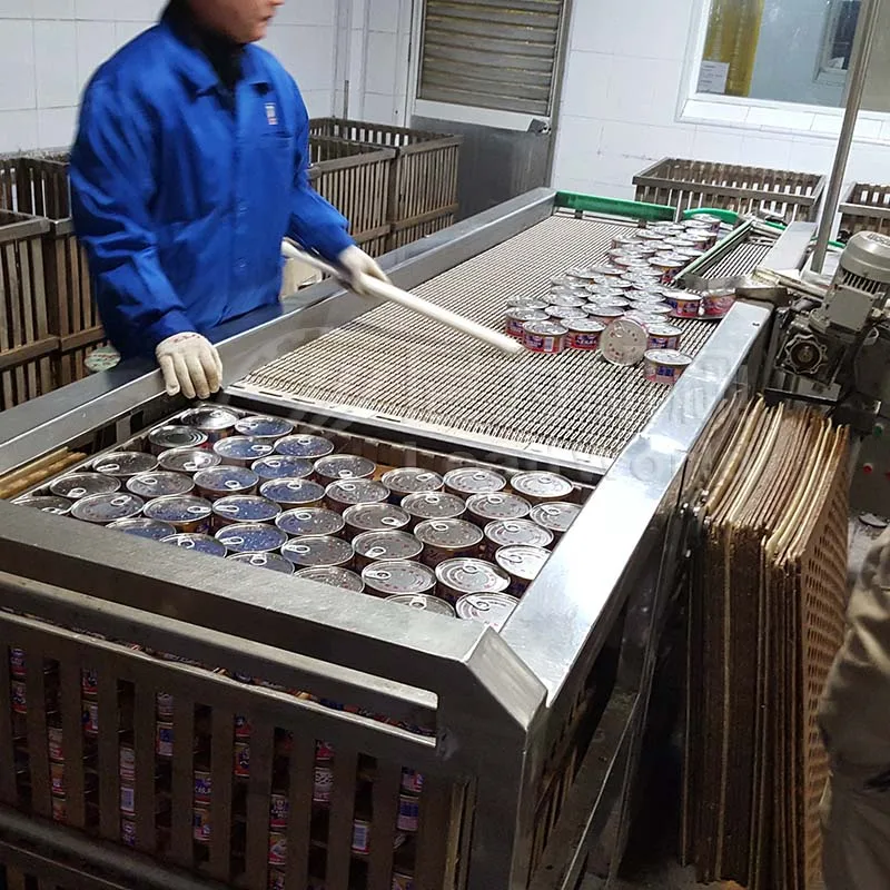 LWT Automatic Canned Meat Production Line for Corned Beef