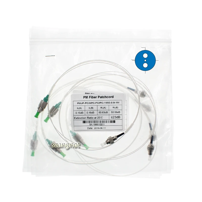 Polarization Maintaining Pm Fiber Assemblies 1550nm Pm Fiber Patch Cord ...