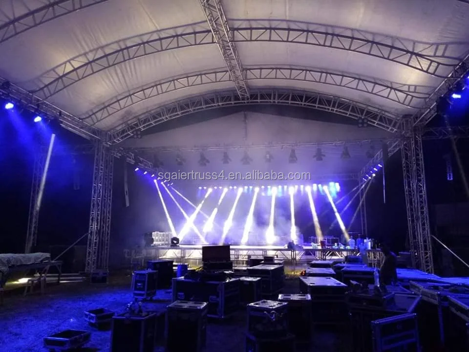 Sgaier Concert Stage Truss Project Concert Rigging Illumination Truss ...