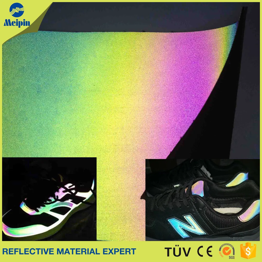 High Frequency Fusile Reflective Material For Shoes Bags - Buy High ...