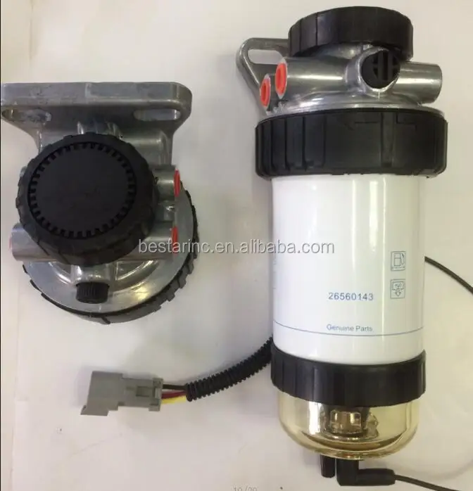 Fuel filter assembly with aluminum filter head 26560143 26560919 159 ...