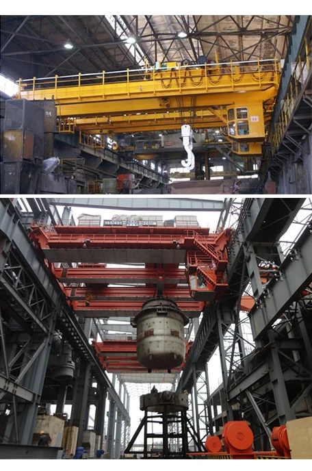 Overhead Casting Crane for Molten Liquid Steel - Reliable Teeming ...