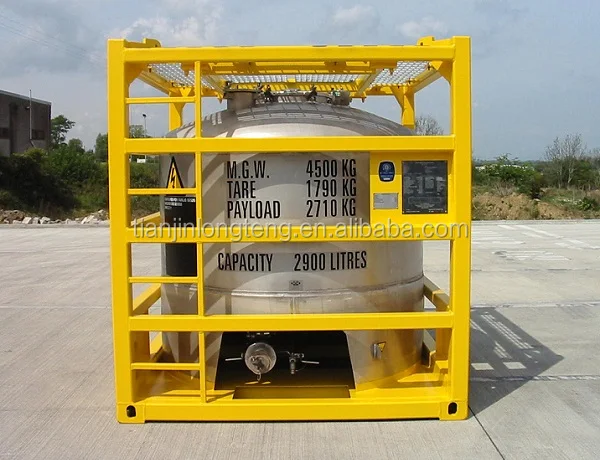 Asme Standard 2900 L Offshore Tanks Container With Dnv 2.7 - 1 Standard ...