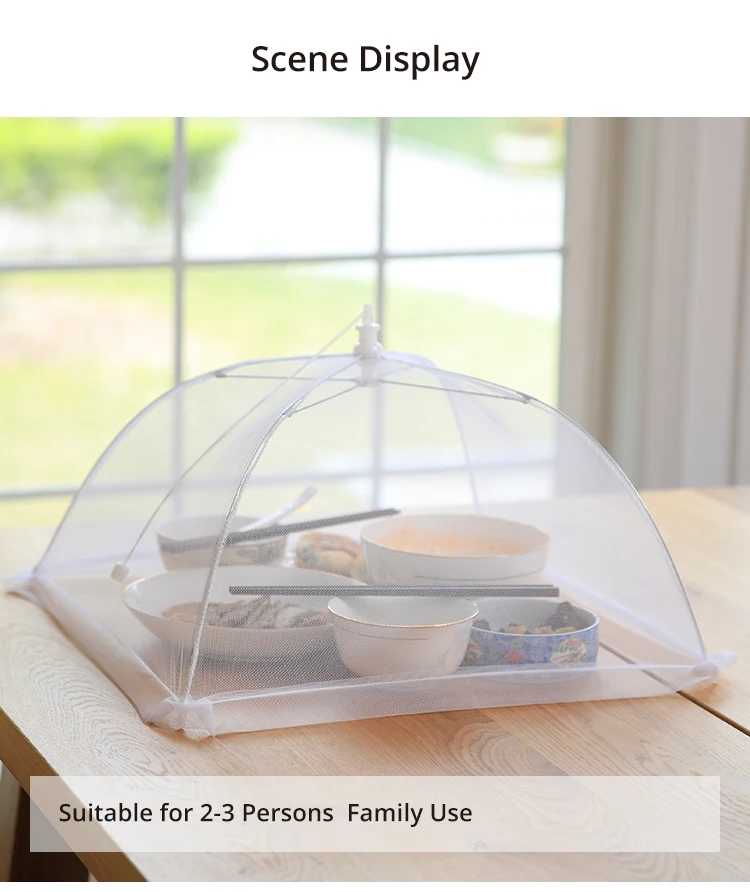 Shimoyama Four Types White Folding Mesh Food Cover For Kitchen - Buy ...