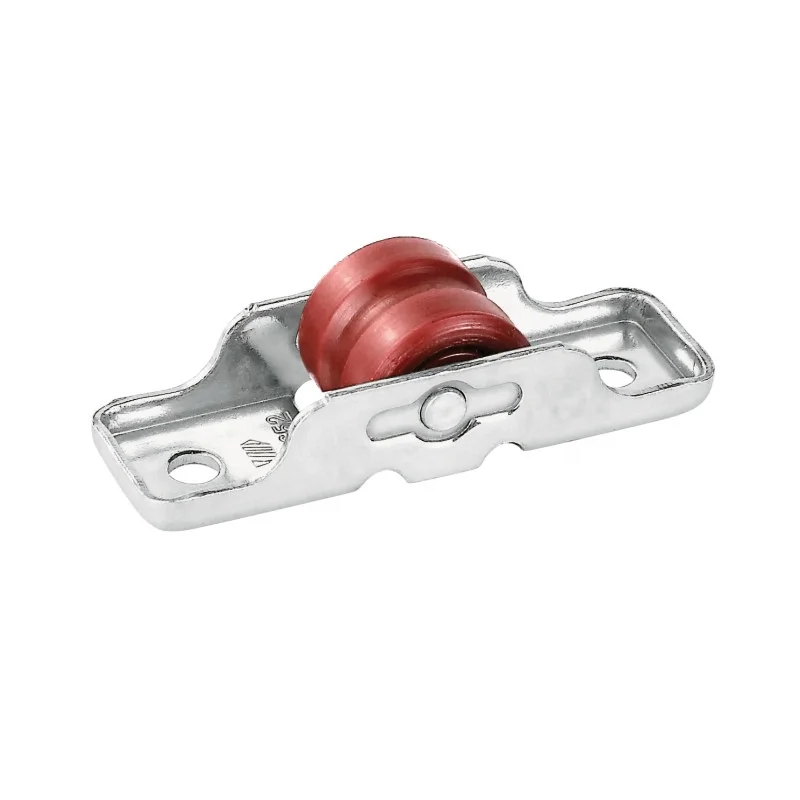 Ss Single Groove Nylon Roller Wheel Stainless Steel Frame For Sliding ...