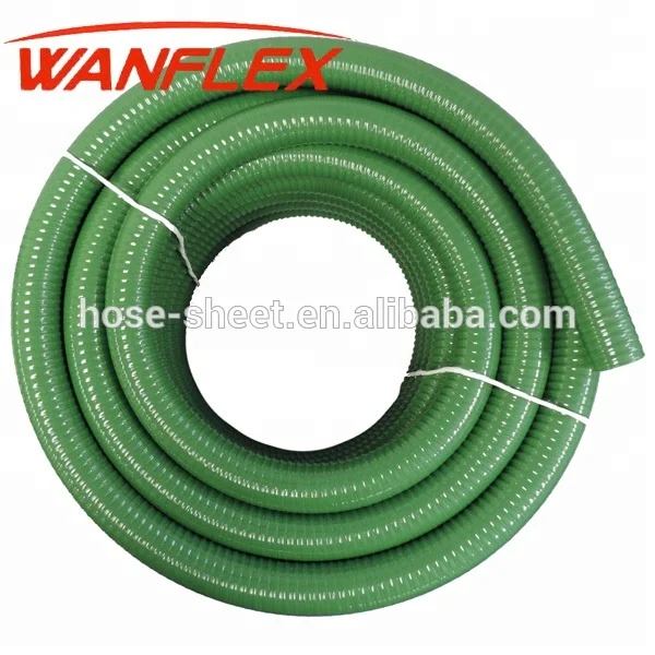 Pvc Heavy-duty Spiral Corrugated Suction Hose 3 Inch Water Pump Suction ...