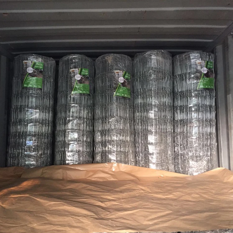 8' Fixed Knot Galvanized Game Wire Farm Mesh Field Fence For Goat ...