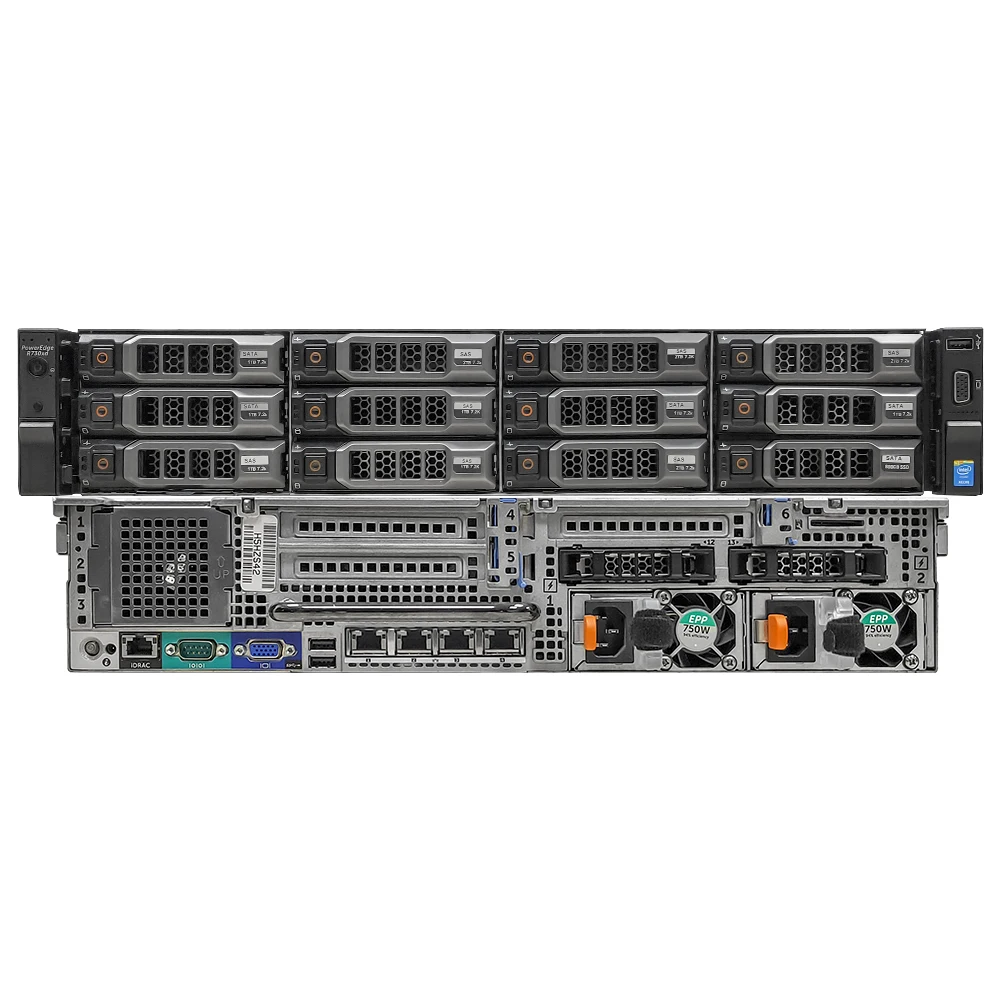 Refurbished Rackmount For Dell Server R730xd 2u Dual Host Erp Database ...