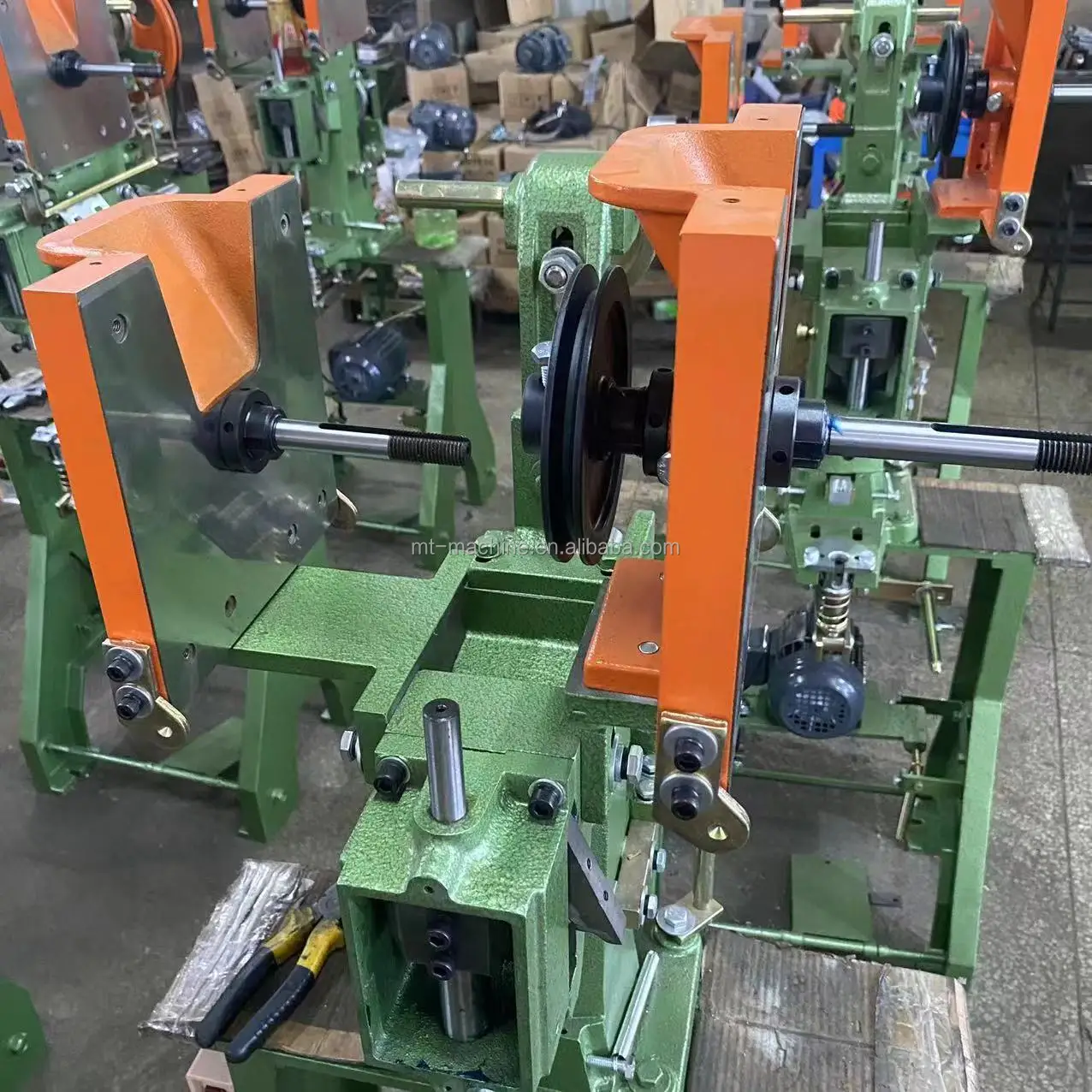 Mt Fully Automatic Shoe Eyeleting Machine For Footwear Manufacturing Oem