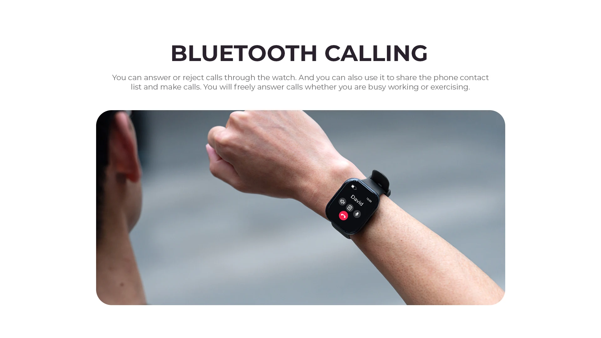 Havit M9038 Smartwatch - IP67 Waterproof & Full Touch Screen