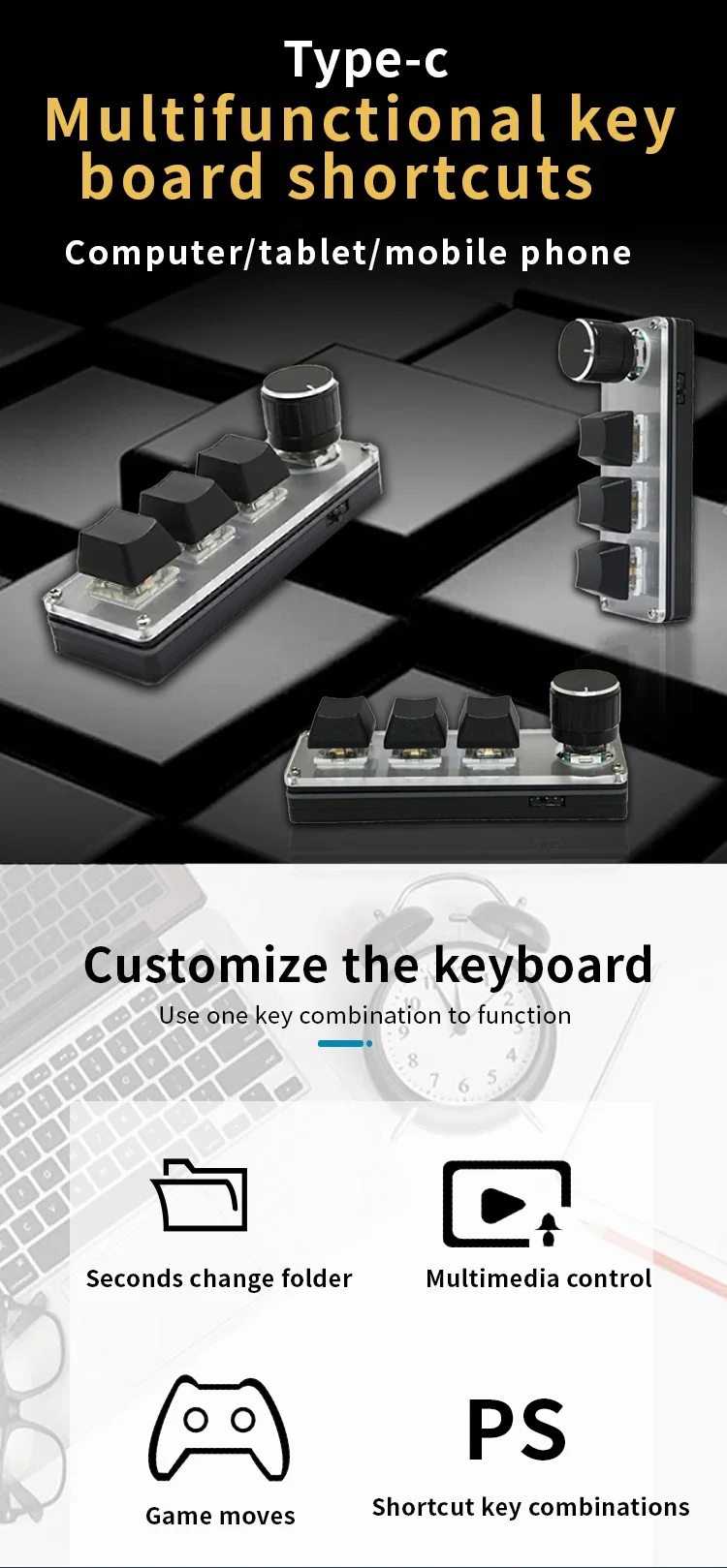 3 Keys Custom Keyboard Shortcut Keys Copy and Paste Office Custom Key Values Copy and Paste RGB ...